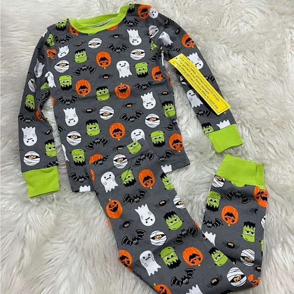 Pajamas | Halloween Spooky Face 2 Piece Pajama Set | Poshmark